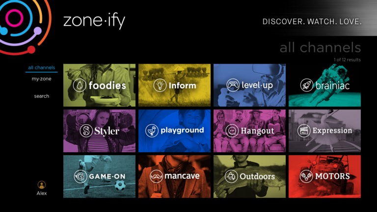 Fonctionnement de l’appli Zone.ify sur Helix Télé | Vidéotron